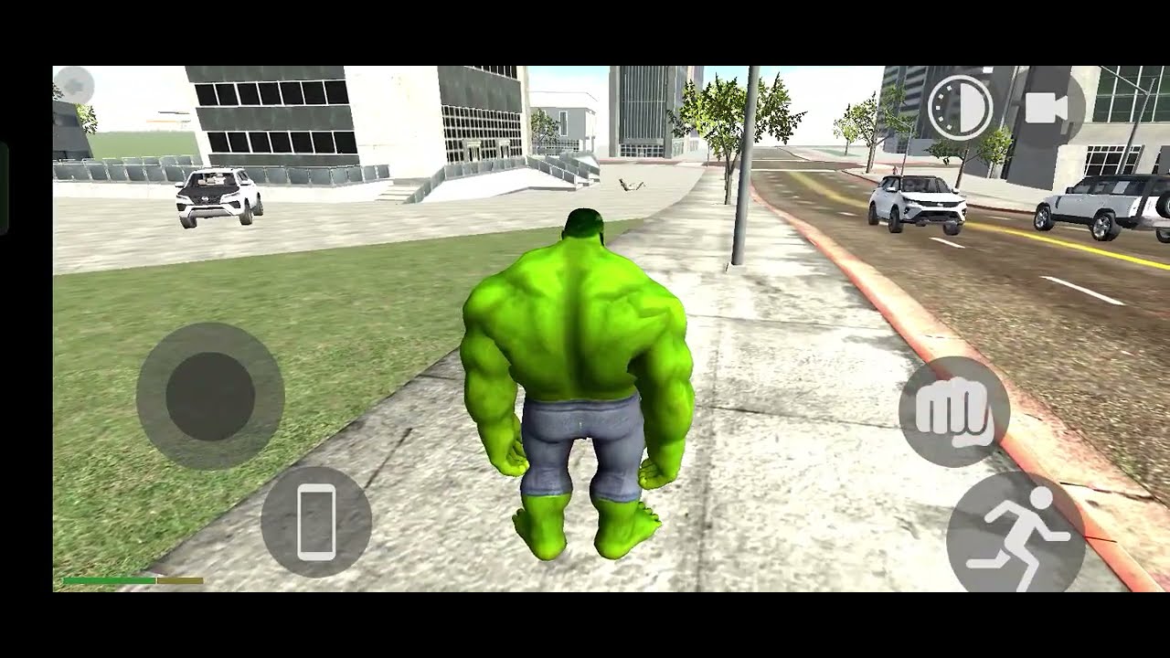 Hulk Driving Fortuner Legender in Indian bike driving 3D game - YouTube