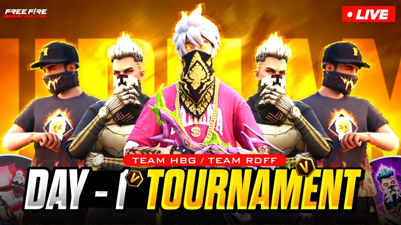 4v4 TOURNAMENT SPECIAL COLLAB #RDFF AND HBG LIVE - YouTube