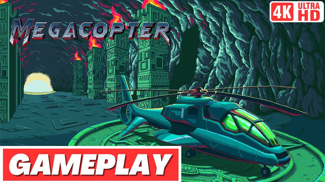 MEGACOPTER Gameplay [4K 60FPS] - No Commentary - YouTube