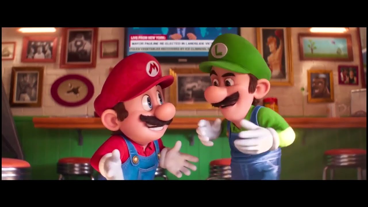 The Super Mario Bros. Movie but Lou Albano and Danny Wells reprise as ...