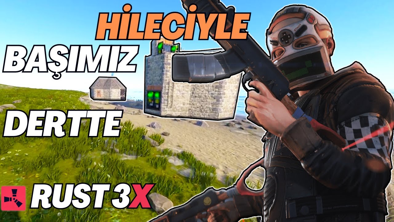 Rust 3x SV Serüveni: Wipe Başlangıcında Hilecilere Karşı Savaş 1. Bölüm ...