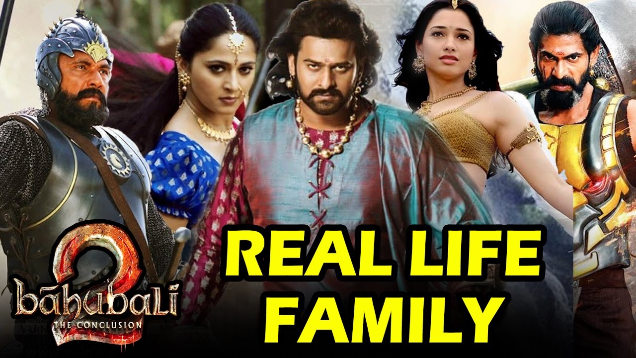 Baahubali 2 Actors Real Life Family 2017 - YouTube