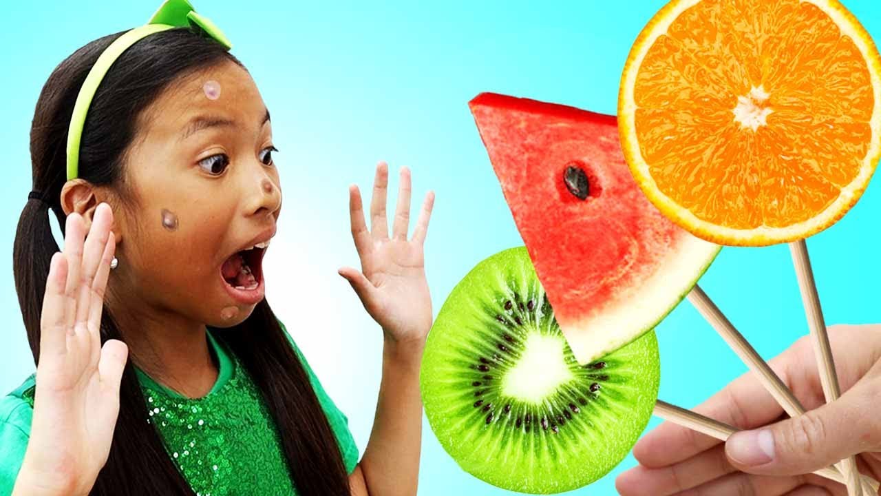 Wendy Pretend Play Learning about Fruits and Vegetables and Their ...