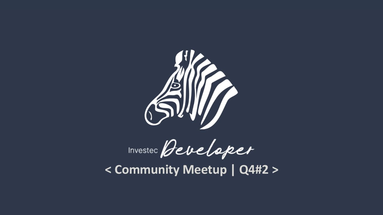 Investec Developer Community | November 2024 - YouTube