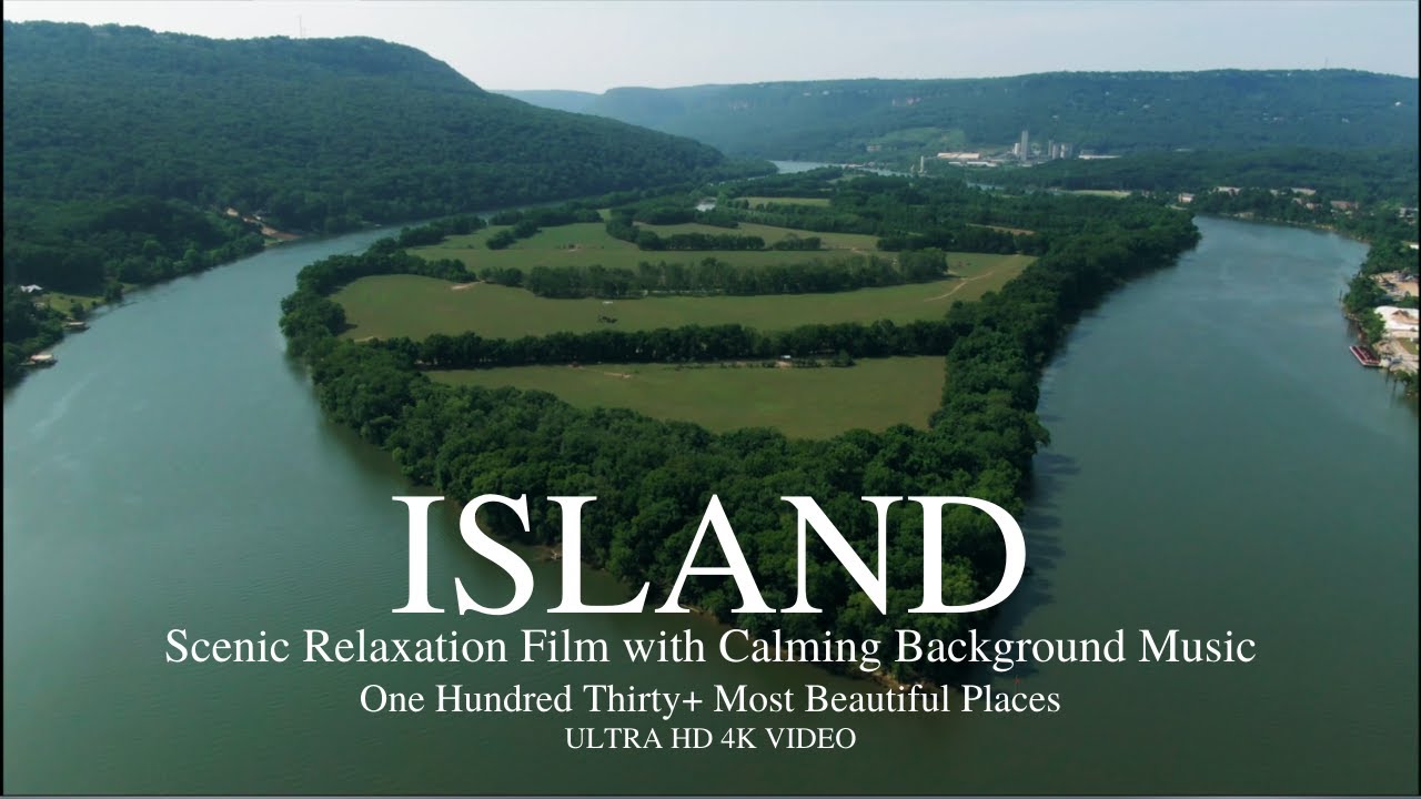 ISLAND - SCENIC RELAXATION FILM WITH CALMING BACKGROUND MUSIC - ULTRA ...