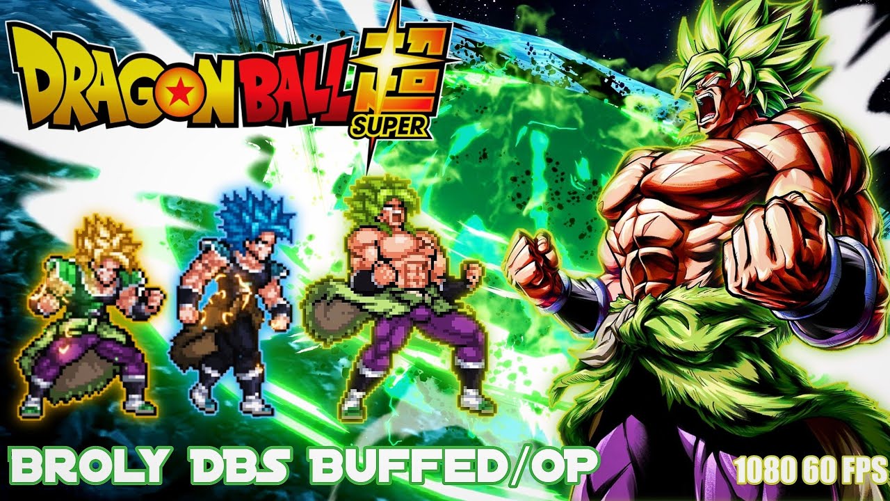 Broly DBS OP/ Buffed ( edit by HTDD ) | New Update | AI Fight | Mugen ...