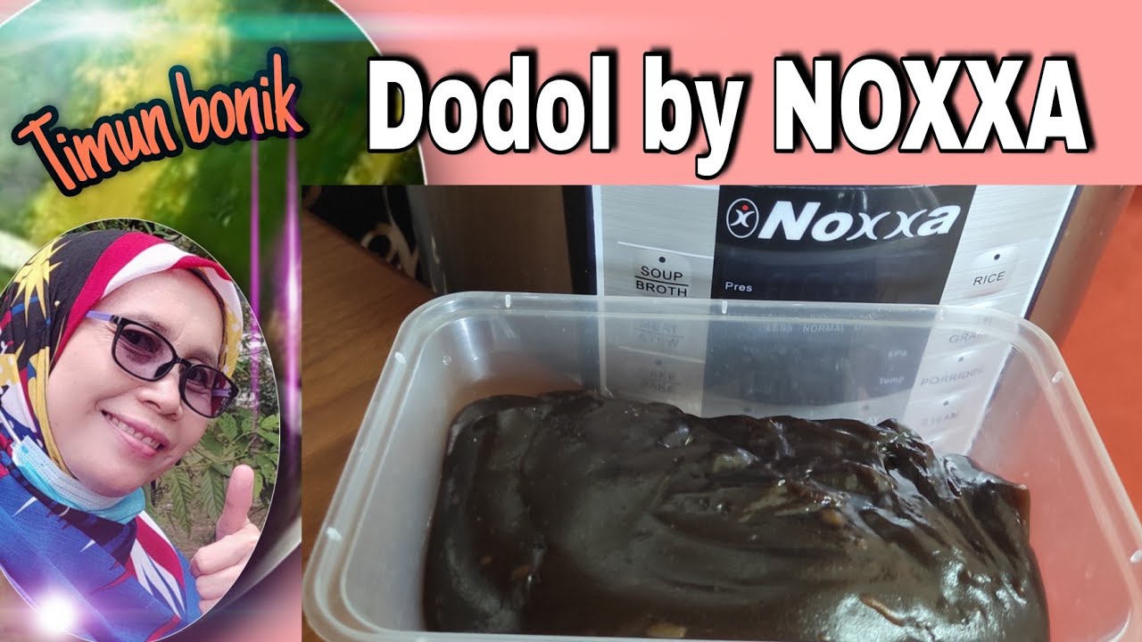 Resepi Dodol Periuk NOXXA hanya 8 minit siap Dimakan. Senang kan ...