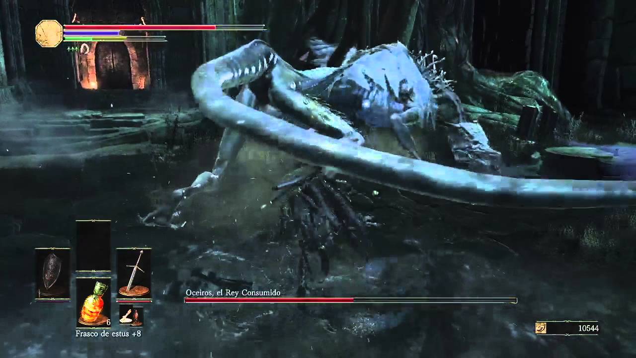 DARK SOULS 3 : BOSS- Oceiros el Rey Consumido - YouTube
