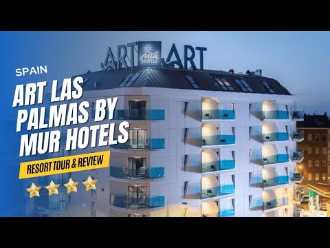 🌟 ART Las Palmas by MUR Hotels tour | All-Inclusive | 5-Star Hotel | Spain @planmytourofficial