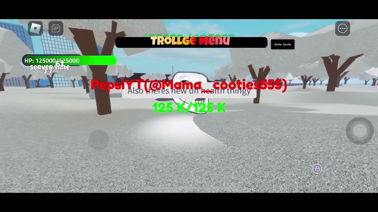 Nextbot troll showcase I trollge conventions - YouTube