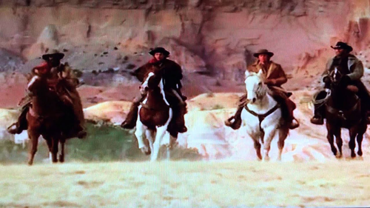 Silverado Scene 1985 - The Group riding into the next town - YouTube