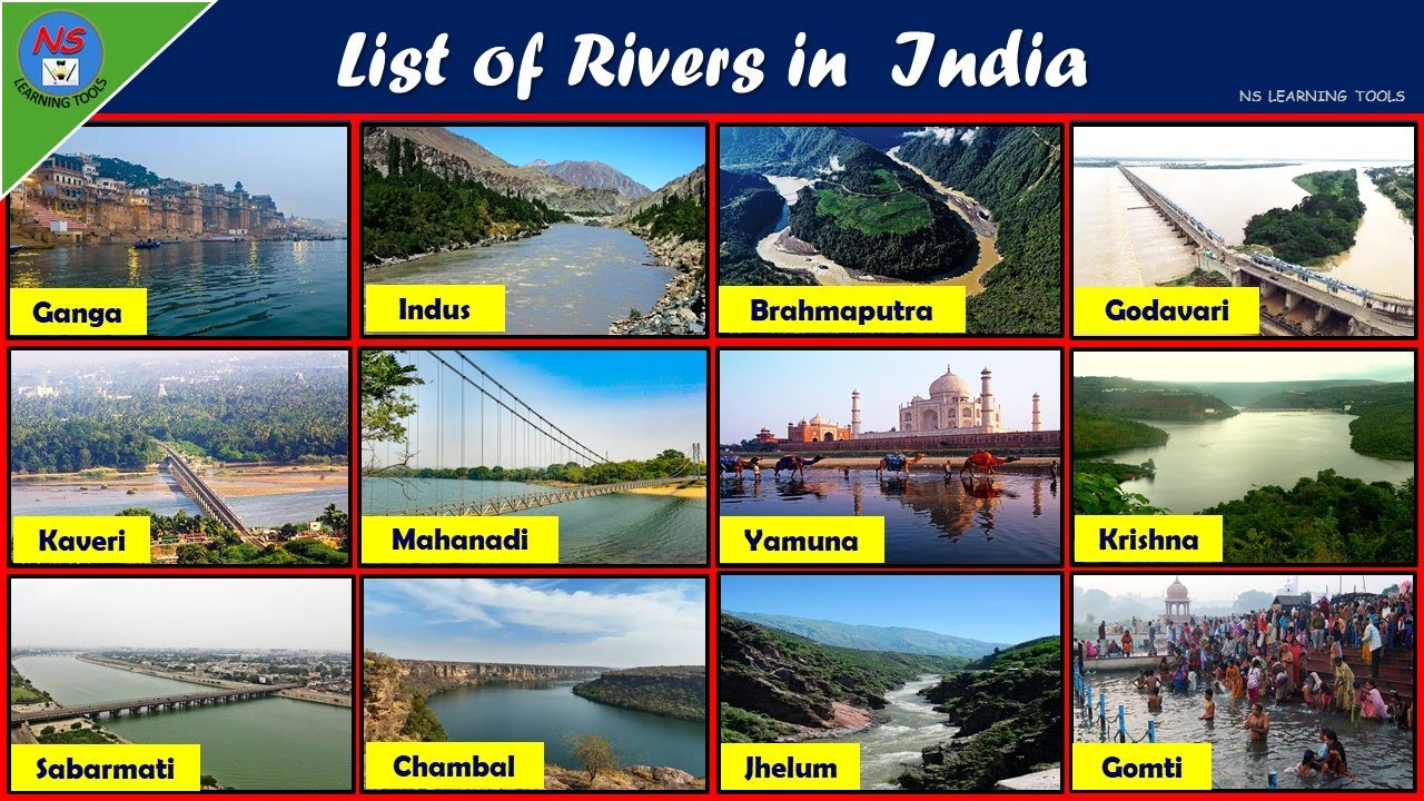 Rivers of India | Important Rivers of India | Major Rivers of India ...