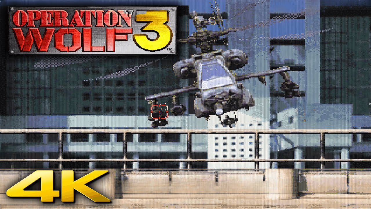 ⭐ OPERATION WOLF 3 | 4K/60ᶠᵖˢ | ARCADE #walkthrough #longplay # ...