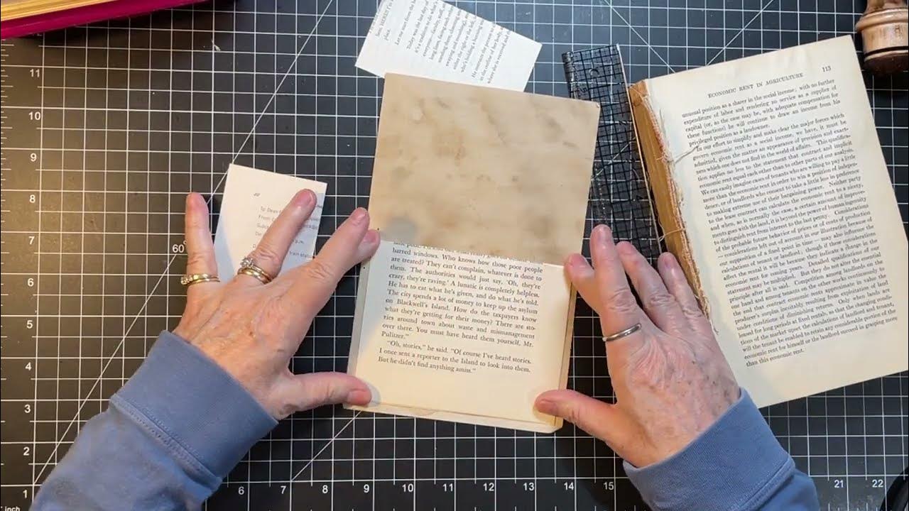 Viewer Request! - How I Use Glue Book Pages! - YouTube
