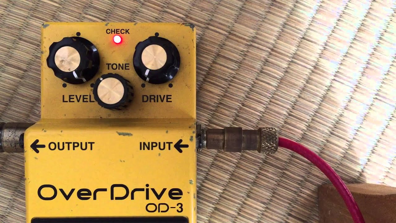 BOSS OD-3 mod - YouTube