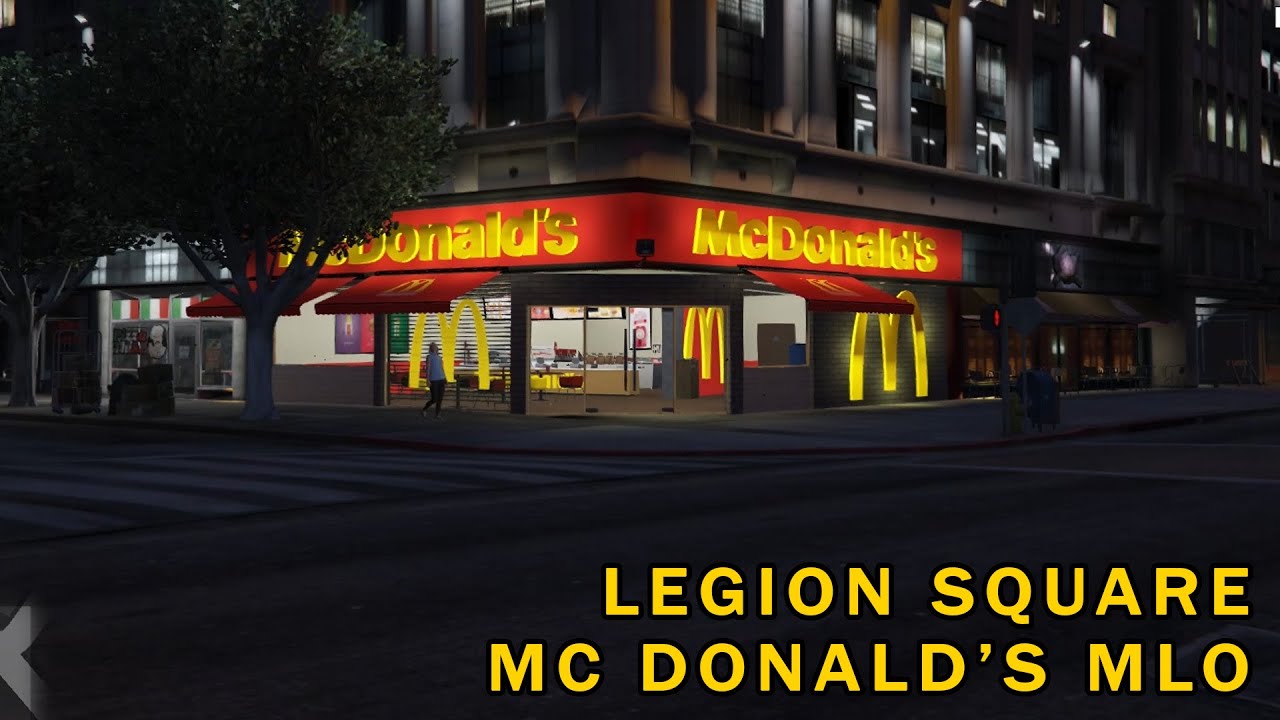 New Mc Donald's MLO | Fivem Custom MLO | GTA 5 - YouTube