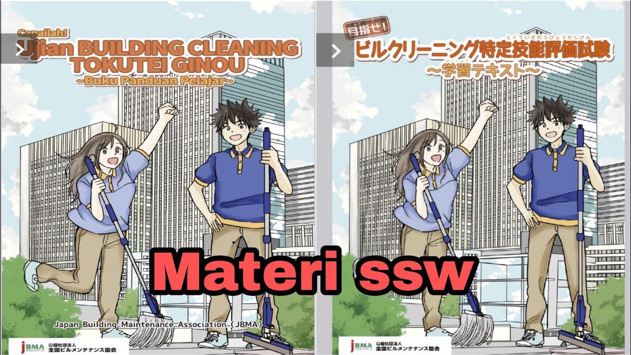 Materi ssw Building Cleaning | Tokutei Ginou klining servis - YouTube