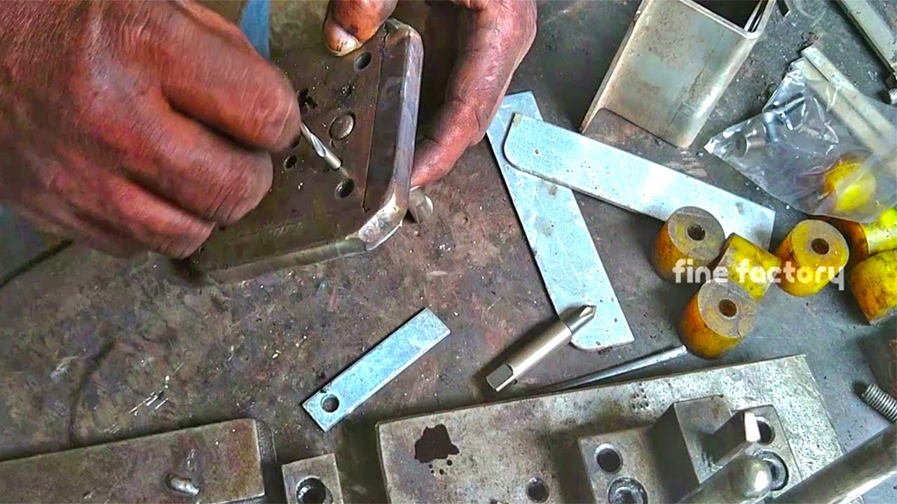Die Tool Repair in Power Press Machine - Die Tool Recovery Video ...