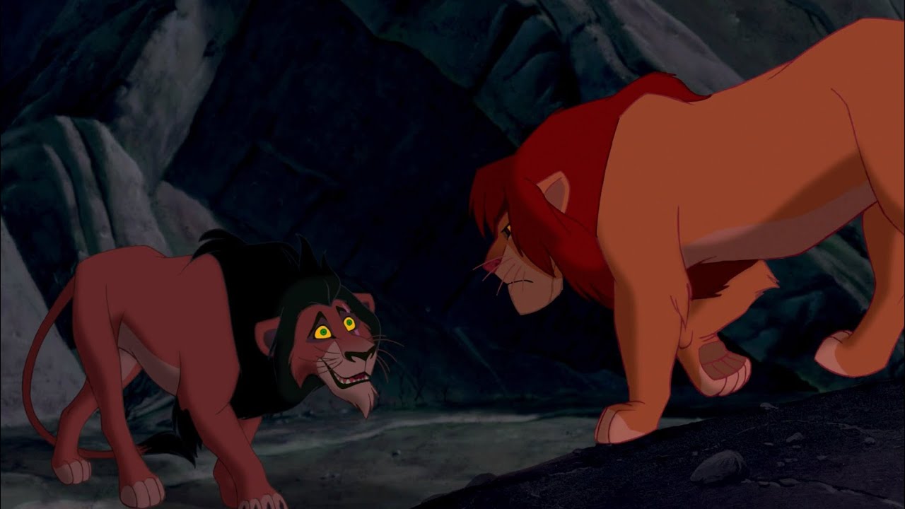 The Lion King (1994): Simba Confronts Scar Scene [DVD Version] #1 - YouTube