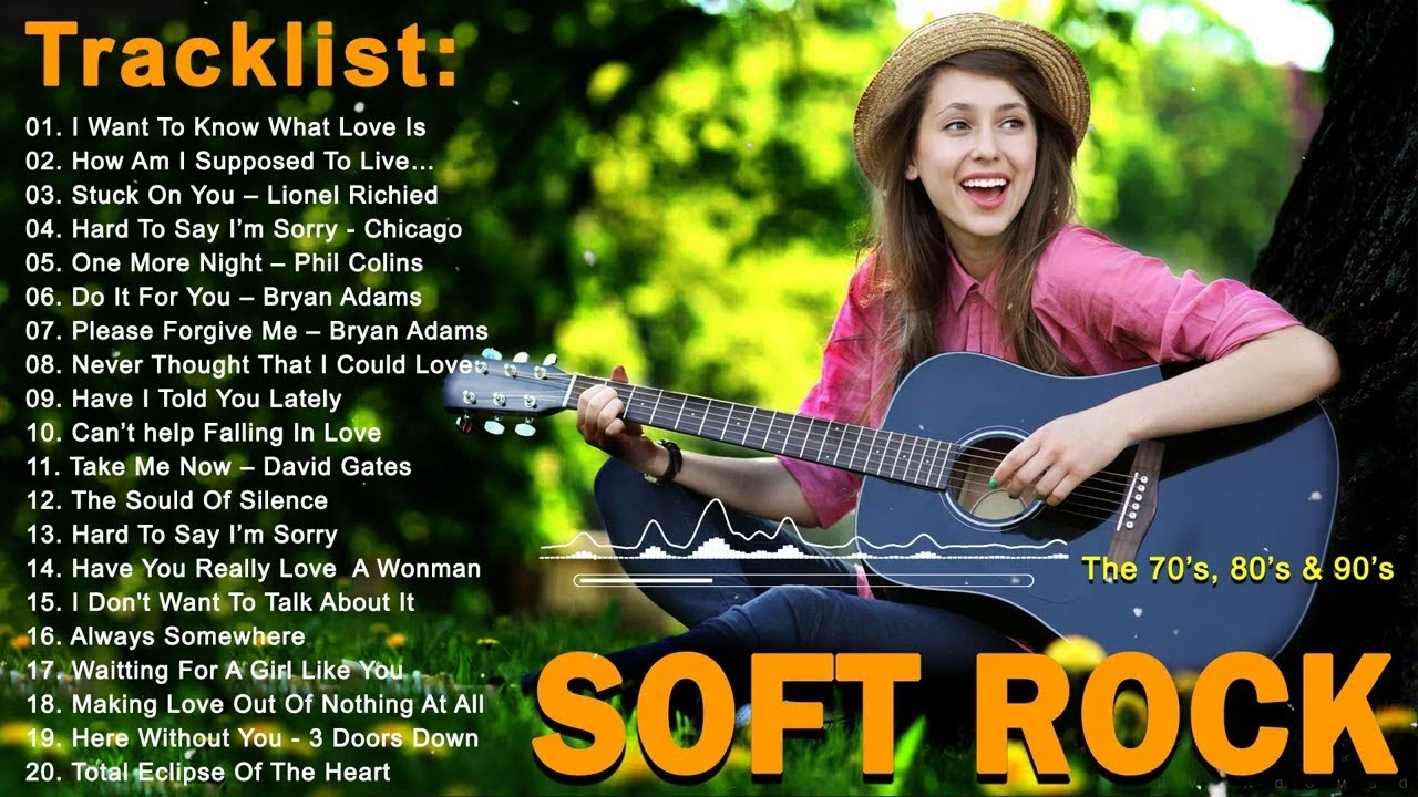 Soft Rock Ballads 70s 80s 90s 🎧 Phil colins, Eric clapton, Rod stewart ...