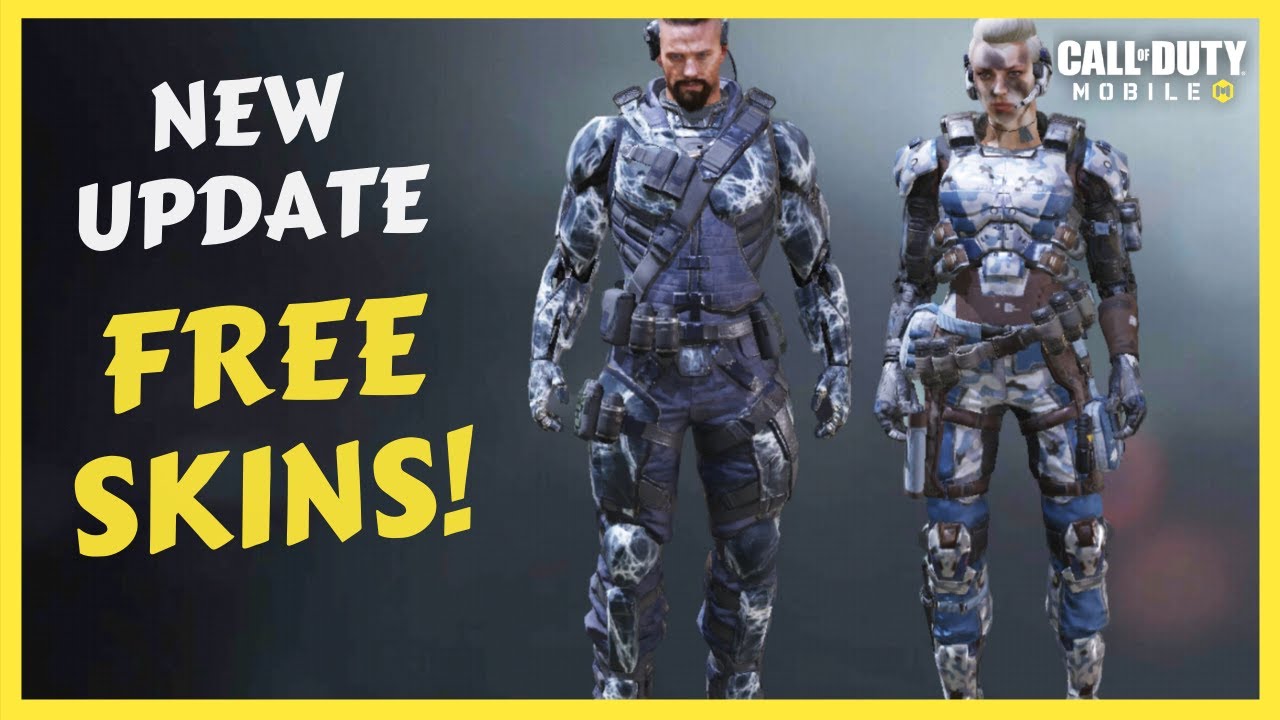 COD Mobile New Update: Free Character Skins [Battery Arctic etc ...