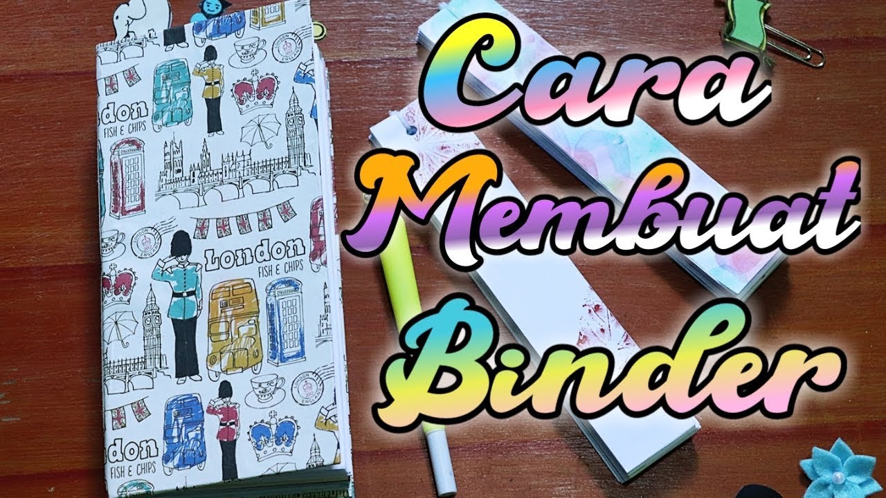 Binder Keren, Bikin Yuk..! DIY Journal Planer - YouTube