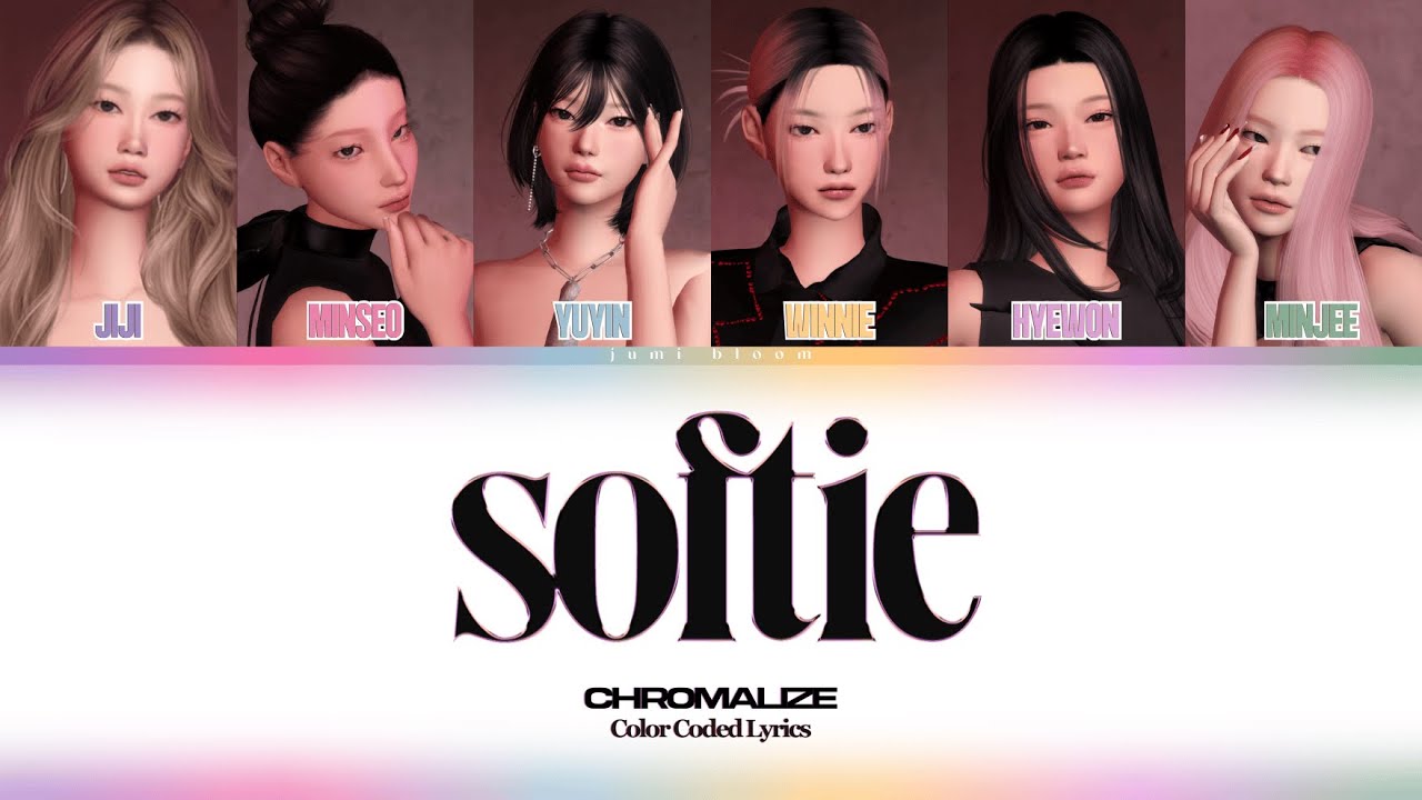 softie - CHROMALIZE | Color-Coded Lyrics - YouTube
