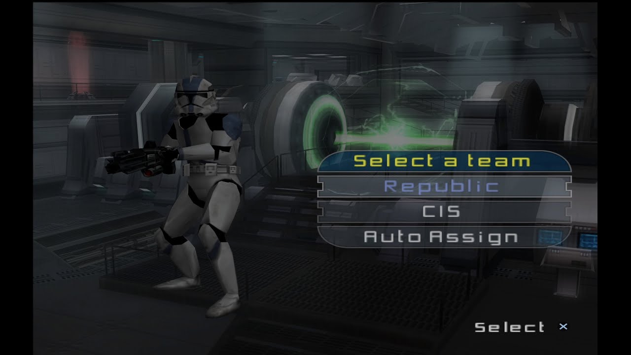 Star Wars Battlefront II - Tantive IV: Interior PS2 on Mac - YouTube
