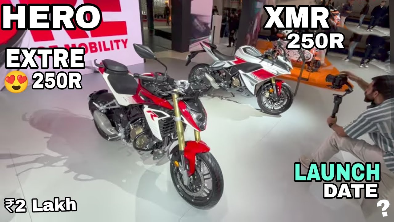 NEW EXTREME 250R & XMR 250R LAUNCH DATE | HERO EXTREME 250R & XMR 250R ...