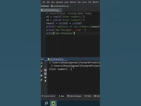 Python User Input Tip!! #python #programming #coding - YouTube