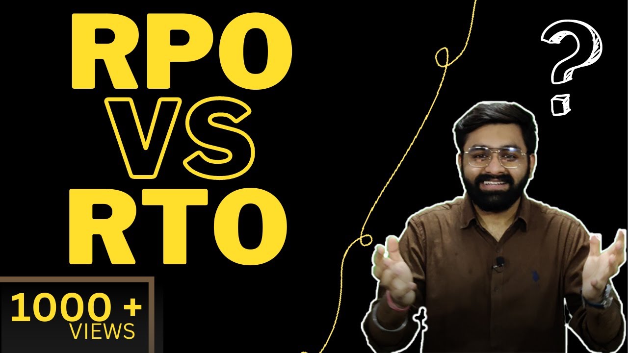 What is Disaster Recovery Solution ? || RPO vs RTO ? - YouTube