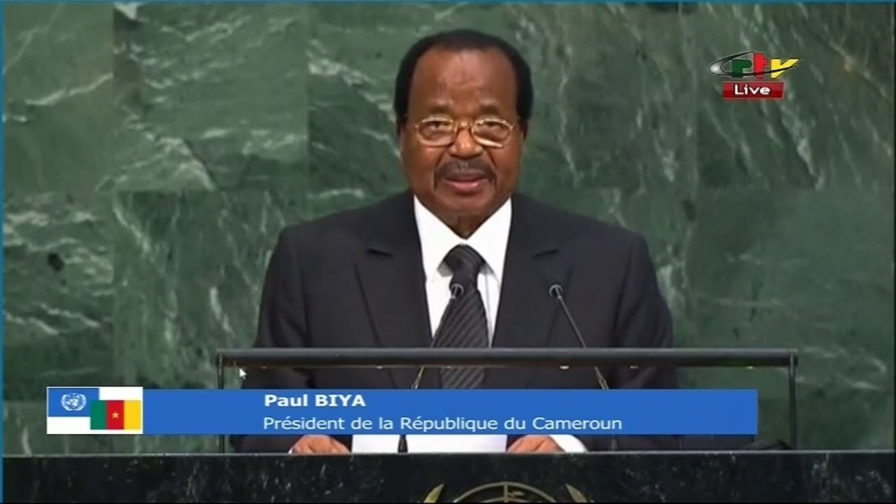 DISCOURS de Paul BIYA à l'ONU - President BIYA SPEECH at the UN ...