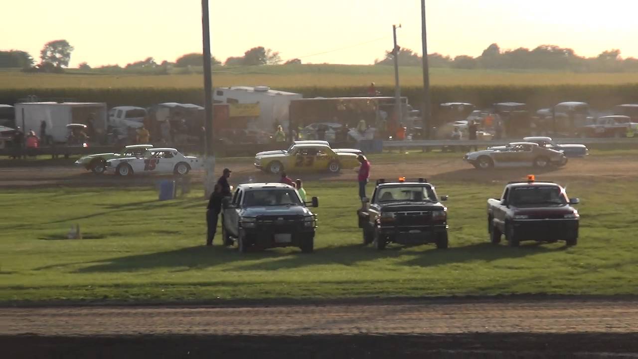 A.I.R.S. (American Iron Racing Series) Heats Cedar County Raceway 7/14 ...