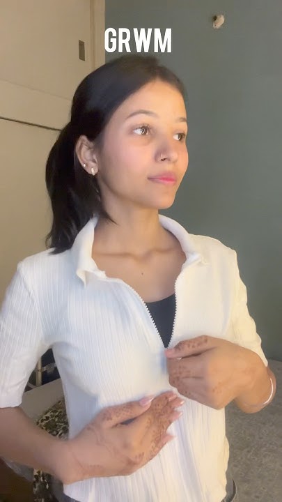 My first GRWM ️ #GRWM#getreadywithme #makeup #beginners #glowup #ytshorts #youtubeshorts # ...