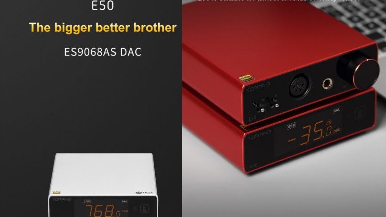 TOPPING E50 MQA Decoder & TOPPING L50 NFCA Headphone Amplifier Debuts ...