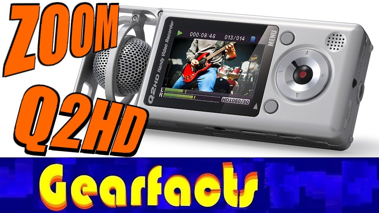 Zoom Q2HD hand held field recorder WITH 1080P video camera - YouTube