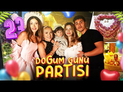 23 YAŞ DOĞUM GÜNÜ PARTİM! (*dansöz kıyafeti sürprizi*)