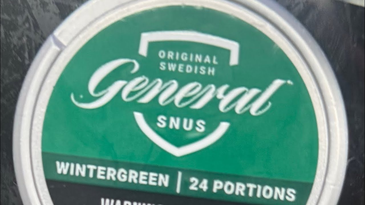 General Snus Wintergreen Snus Review - YouTube