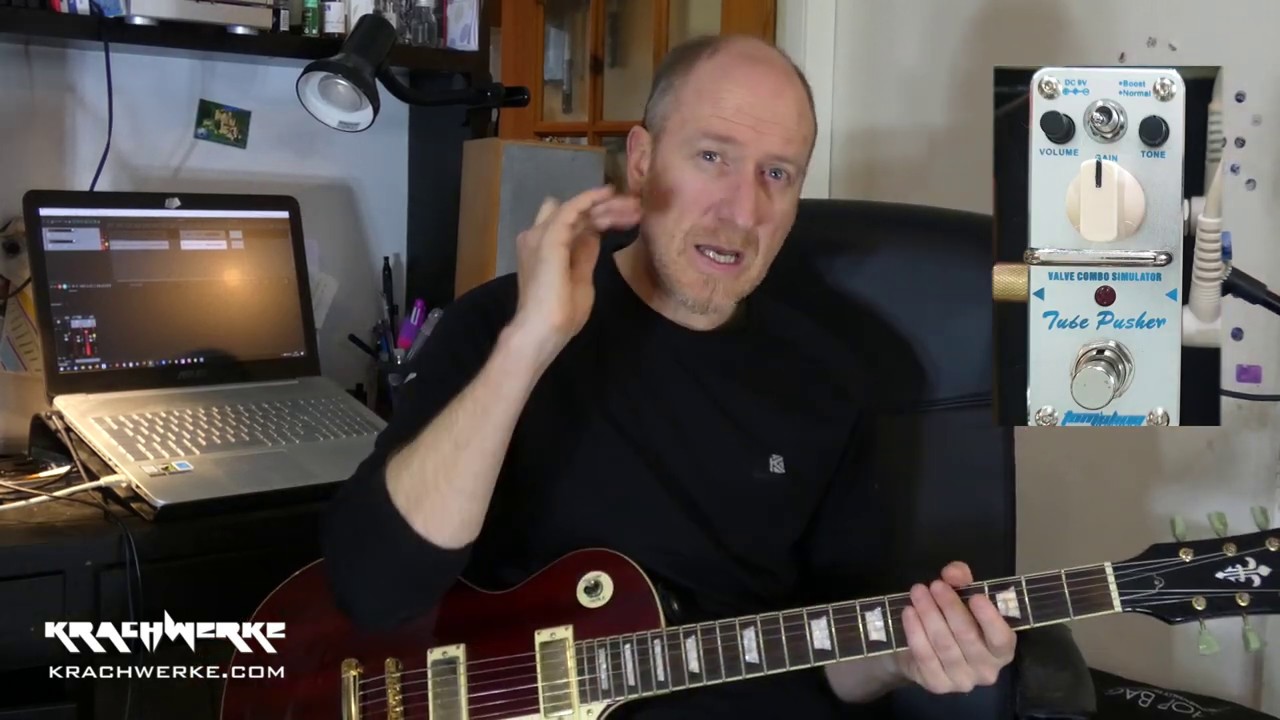 Tom'sLine Tube Pusher demo and review - A Valve Combo Simulator - YouTube