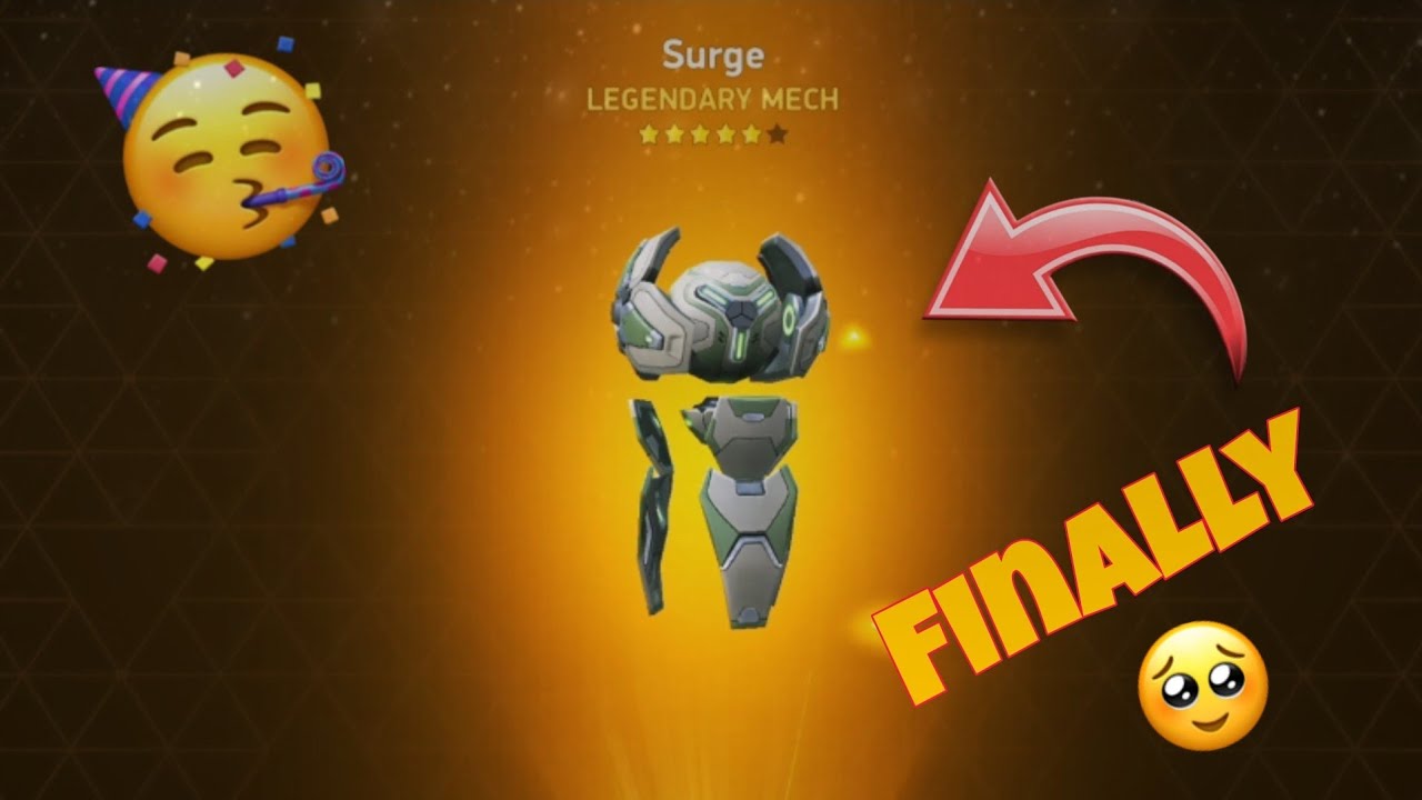 FINALLY 🤯🤯 || I UNLOCKED SURGE || MECH ARENA || GAMEPLAY || - YouTube