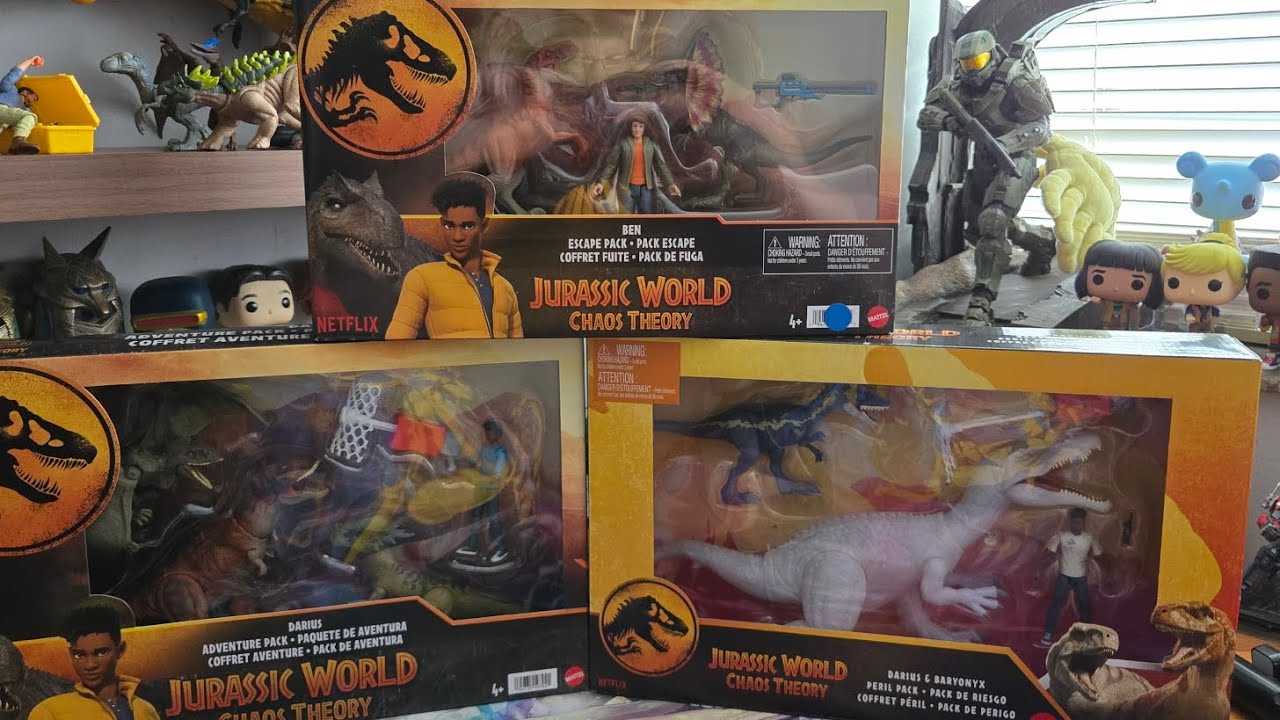 Jurassic World Chaos Theory Story Packs Review Part 1 - Ben Escape Pack ...