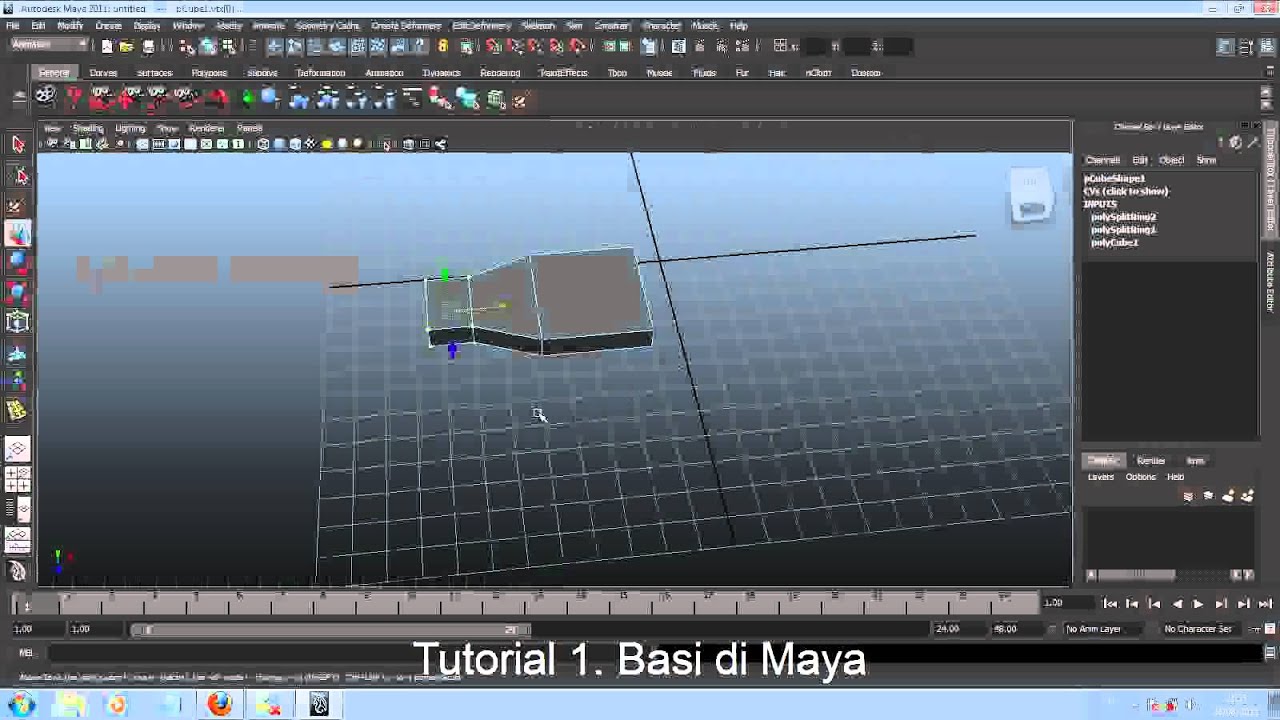 Tutorial base Maya 3D - Creare una chiavetta USB - YouTube