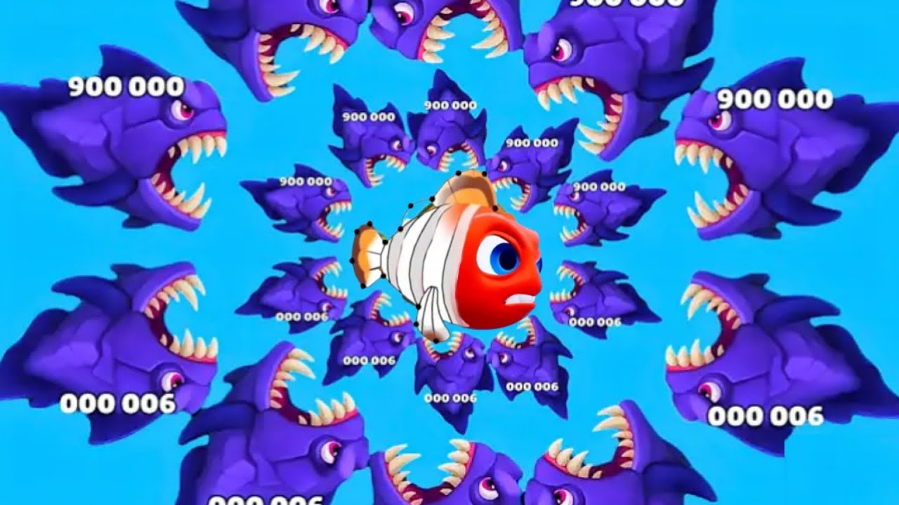 Fishdom Ads mani game Hungry fish 7.0 new update Trailer fishdom Video ...