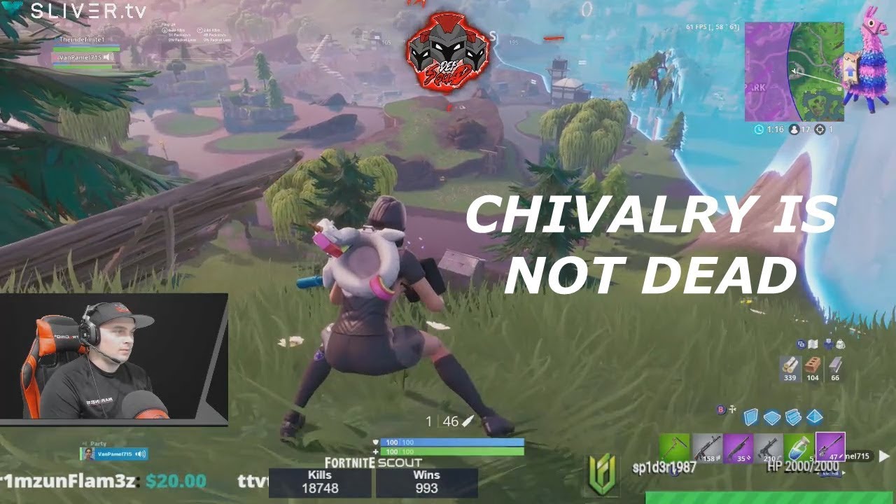 CHIVALRY IS NOT DEAD!!! (FORTNITE) - YouTube