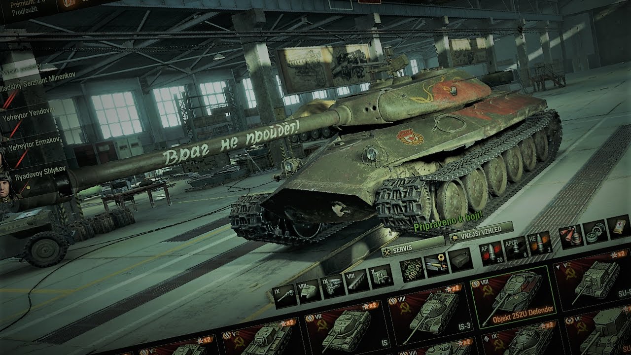 World Of Tanks - Object 252U Defender na Pouštní Řece (1) - YouTube