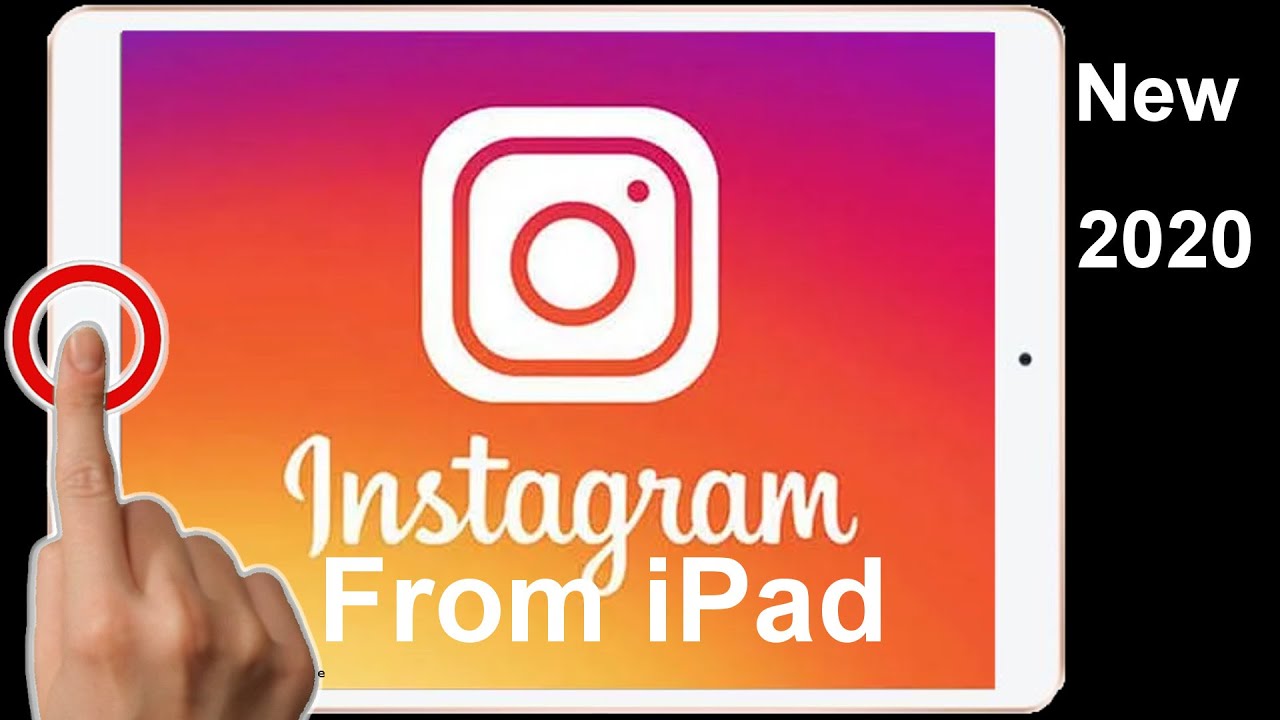 How to create a Instagram Account From iPad iOS 2020 - YouTube