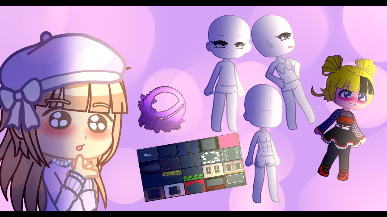 Probando Gacha Lavender mob del gacha club/Review/ - YouTube