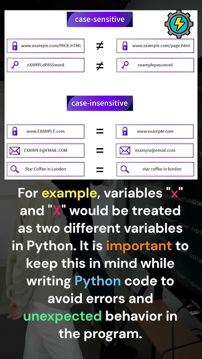 Is Python a Case Sensitive Language? #python #sensitive #programminglanguage - YouTube