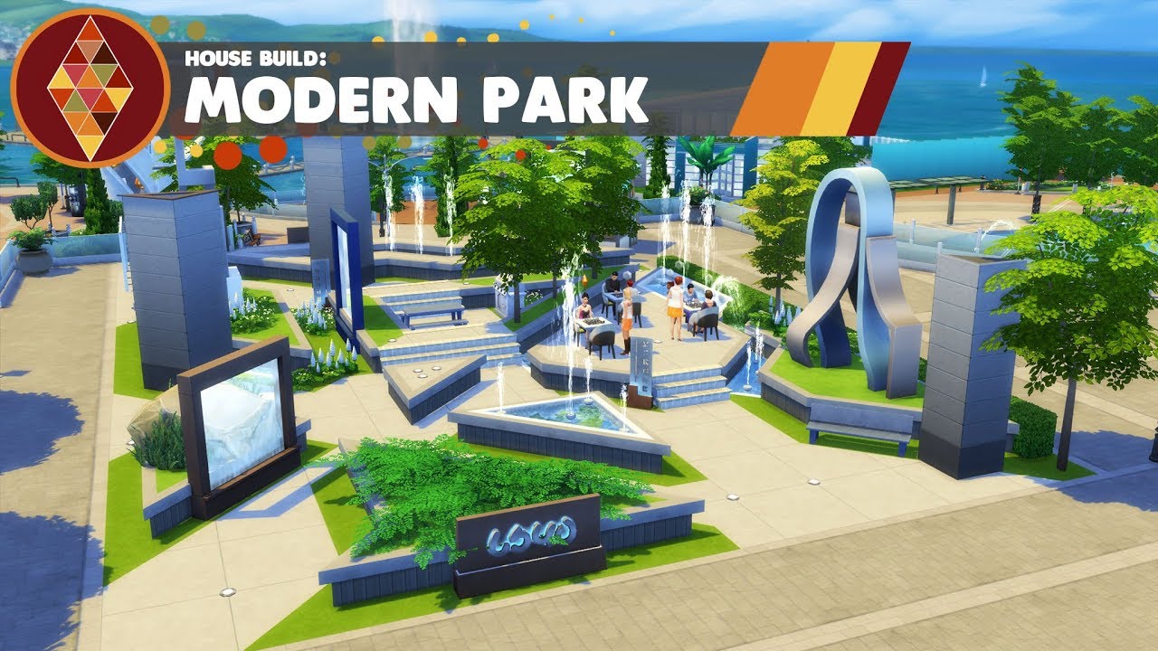 The Sims 4 - House Build - Modern Park | HD - YouTube