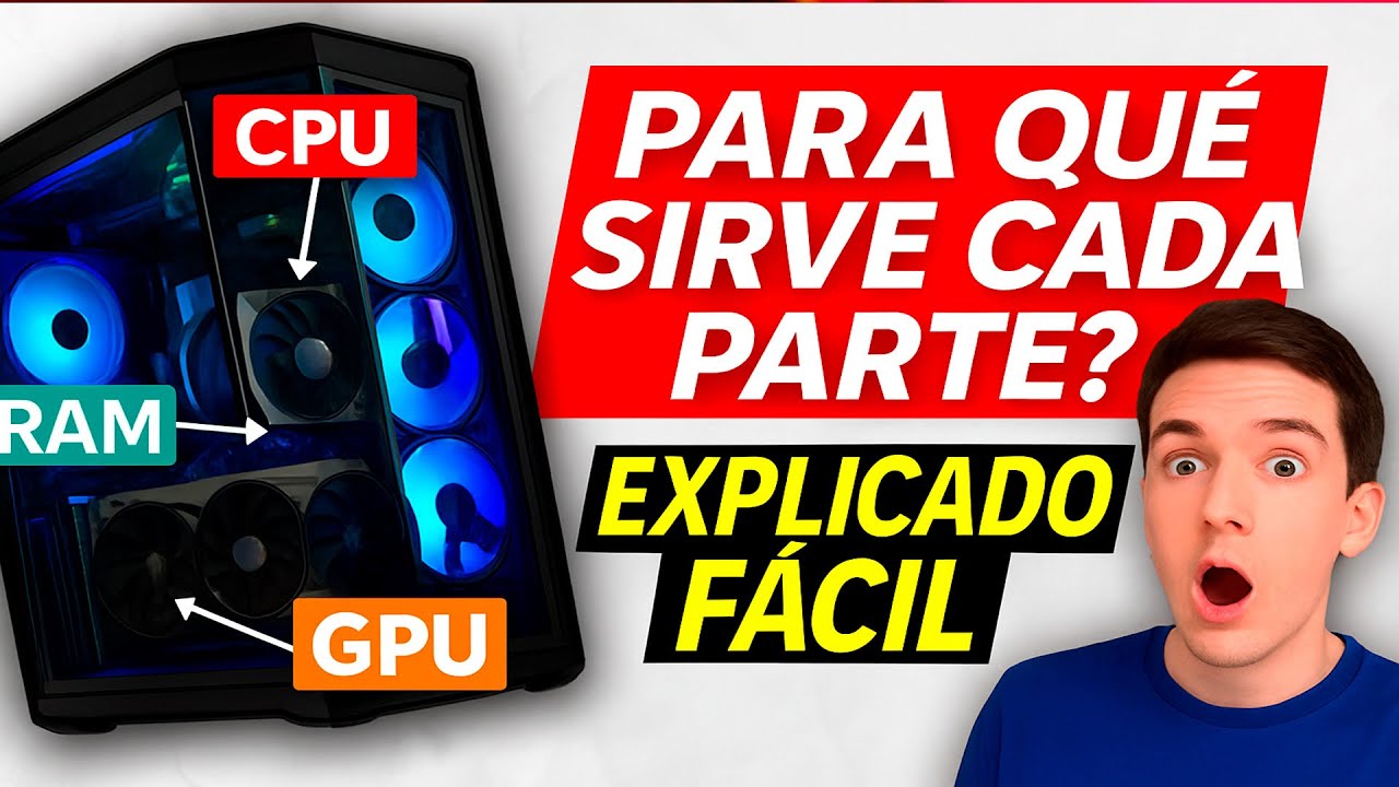 ¿CÓMO FUNCIONA una PC? 🧠 Cada COMPONENTE explicado fácil y rápido [2025 ...